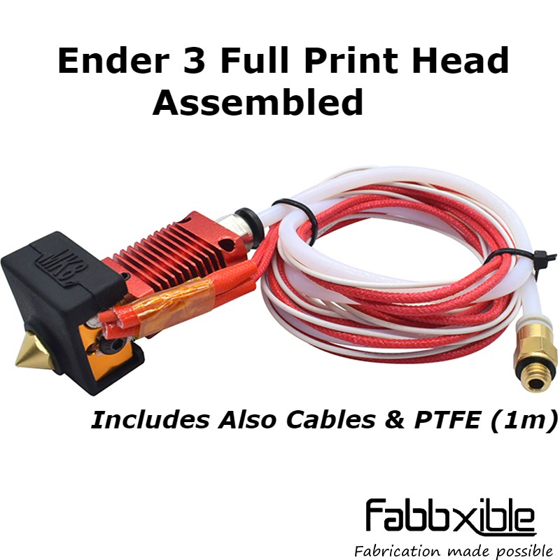 Ender 3/ Ender 5 Fully Assembled Print Head Hotend 12V/24V | Shopee ...