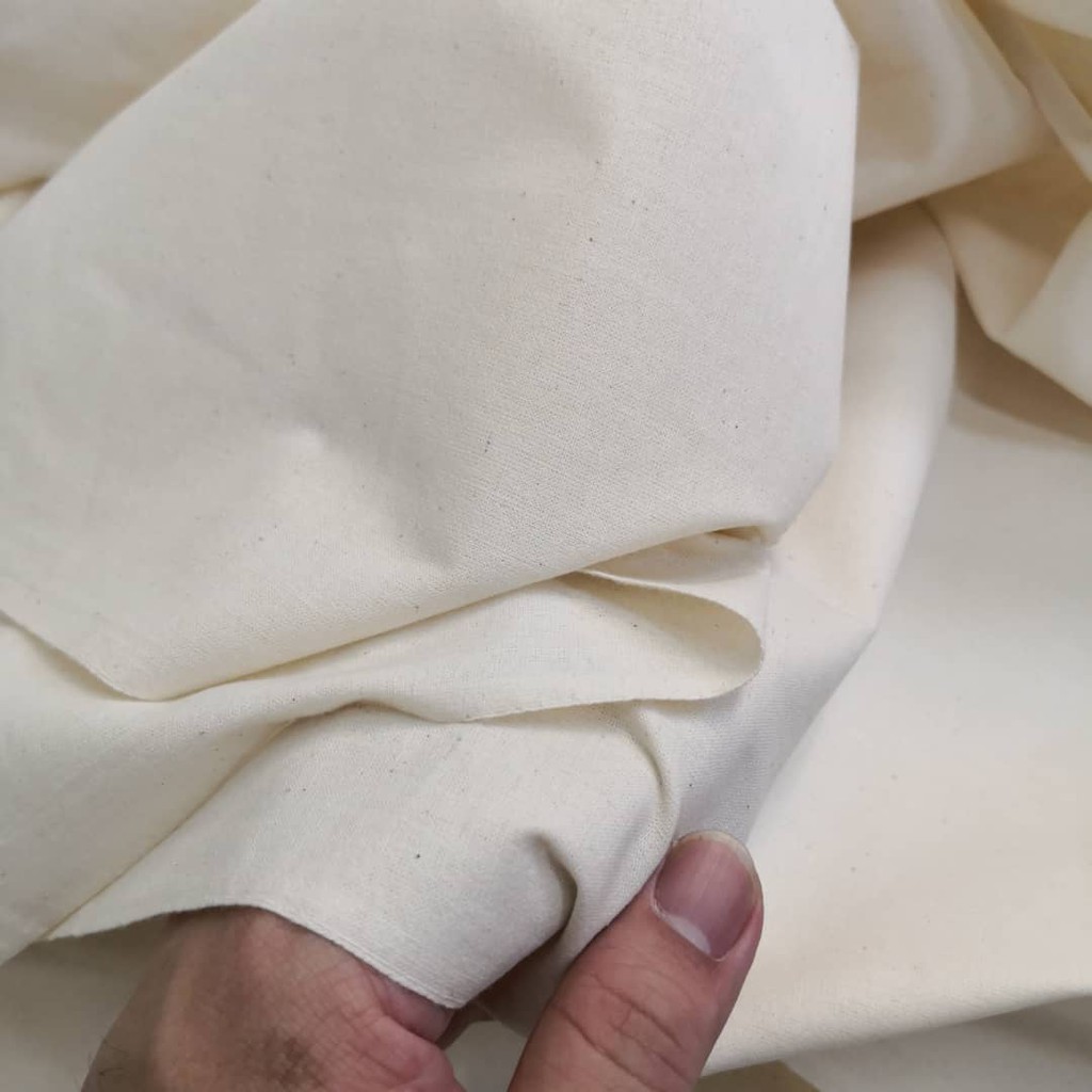 Fabric Calico/ Kain Belacu Bidang 50" Kain Ela Belacu 100% cotton ...