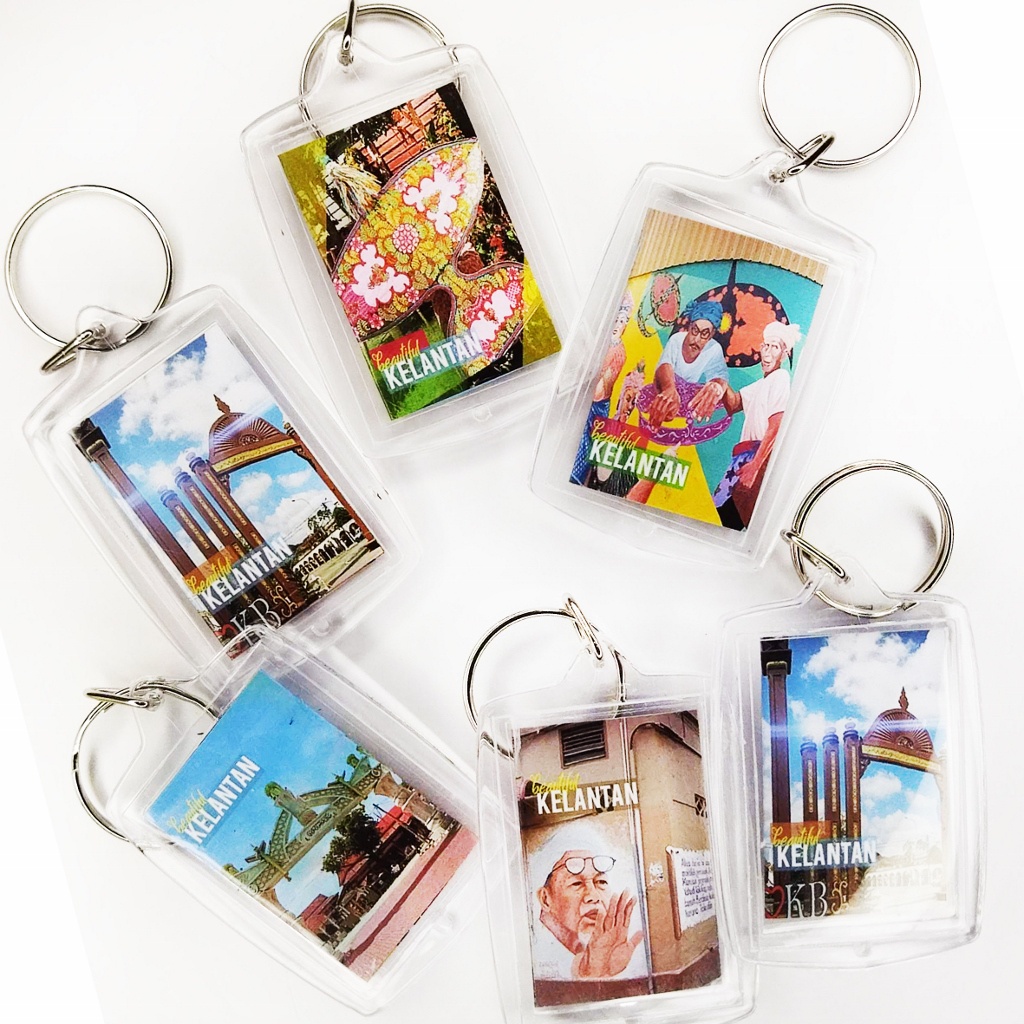 Keychain Kelantan Kota bharu PCB Souvenir | Shopee Malaysia