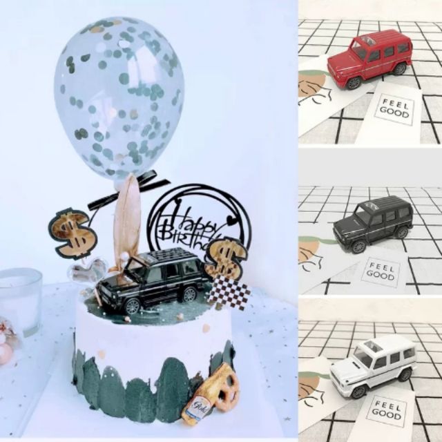 Car decoration cake topper sport luxury car theme car toy vehicle sport ...