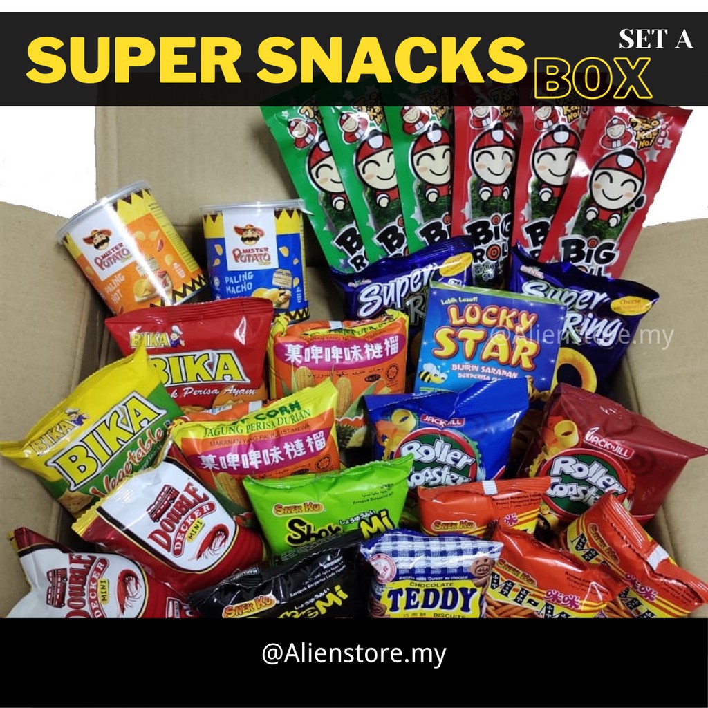 Super Snack Box/Snack Box/Gift Box/Surprise Box/Birthday/Childhood ...