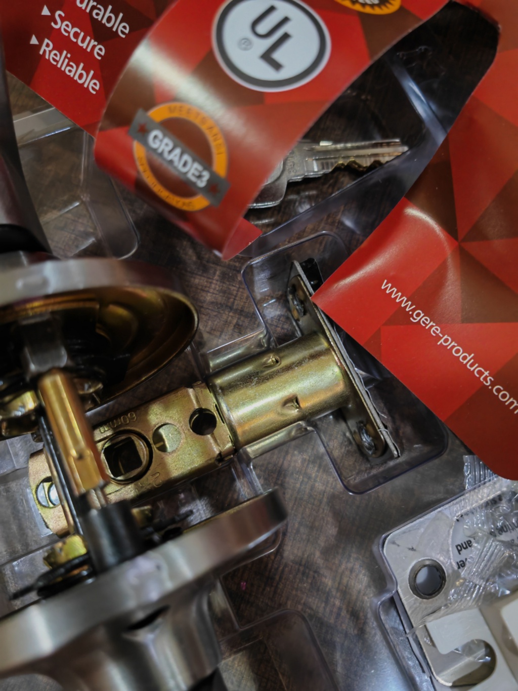 LS GEMILANG UNOIN CYLINDER DOOR LOCK Cylindrical Door Lock Set ( Round ...