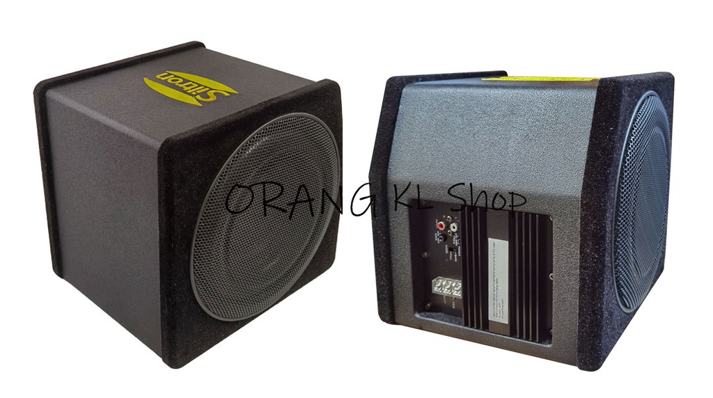 offer (Ready Stock) Siltron10" Active Subwoofer Box 1200W- 8 Inch Siltron Active subwoofer ...