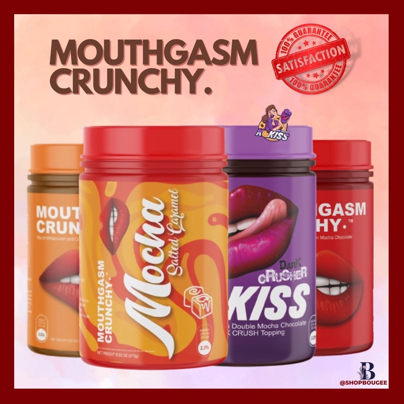 Mouthgasm Crunchy Kokiss Chocolate Caramel Mocha Macchiato Chocojar ...