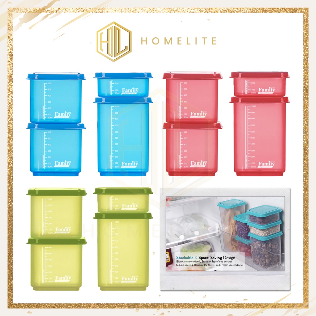 HOMELITE | ELIANWARE TUPPERWARE REFRIGERATOR FOOD CASE / FOOD ...