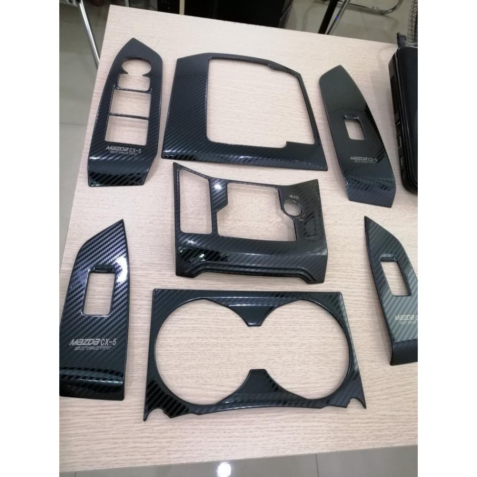 Mazda CX5 2018-2020 carbon pattern interior cladding - high-class ...