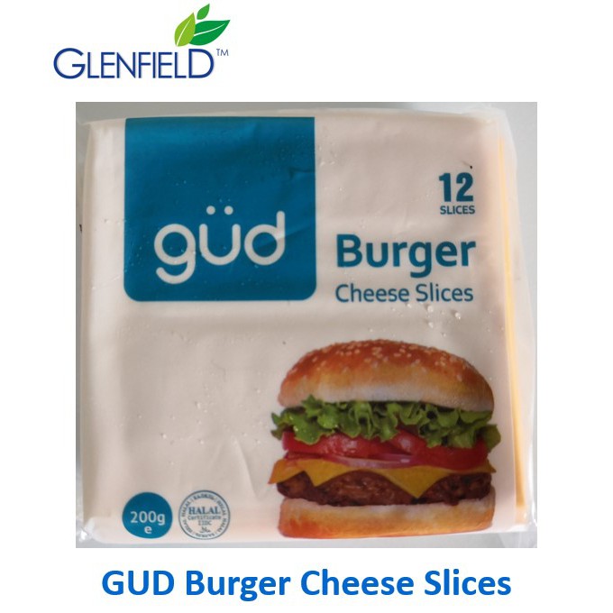 GUD Burger Cheese Slices - 12 Slices | Shopee Malaysia