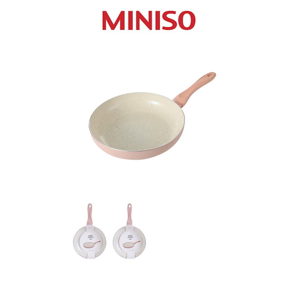 MINISO Colorful Ceramic Frying Pan - (28cm) 6941501537425 | Shopee Malaysia