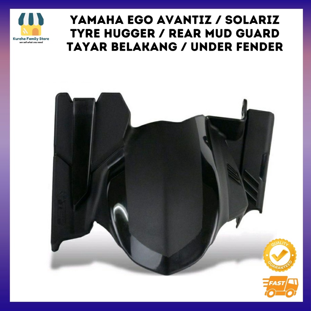 YAMAHA Ego Avantiz / Ego Solariz Tyre Hugger Rear Mud Guard Tayar ...