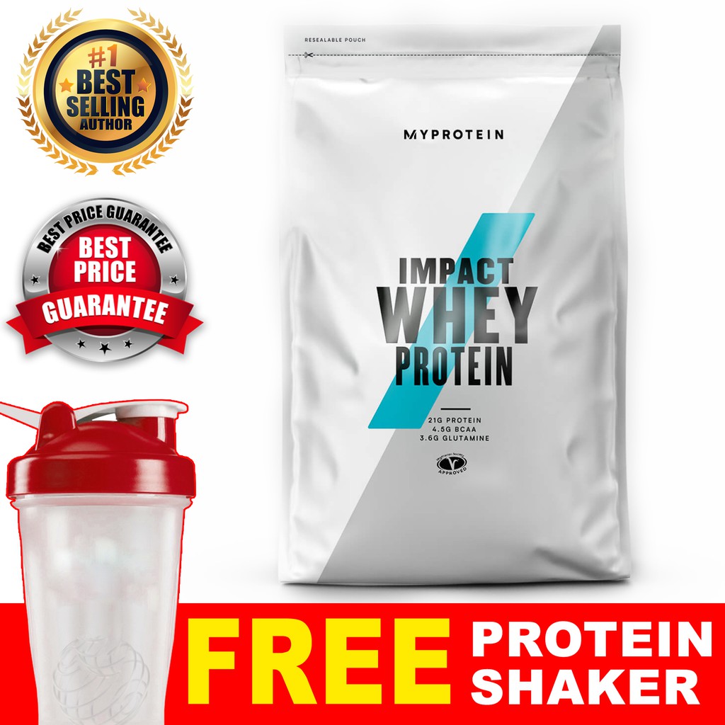 ORIGINAL Impact Whey Protein 5.5lbs The UK’s #1 protein powder for your ...