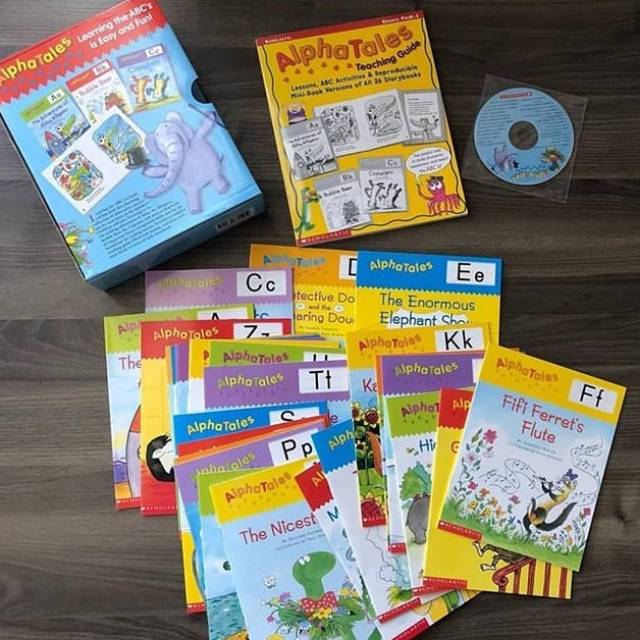Book Set Alphabet Tales By Scholastic | Shopee Malaysia
