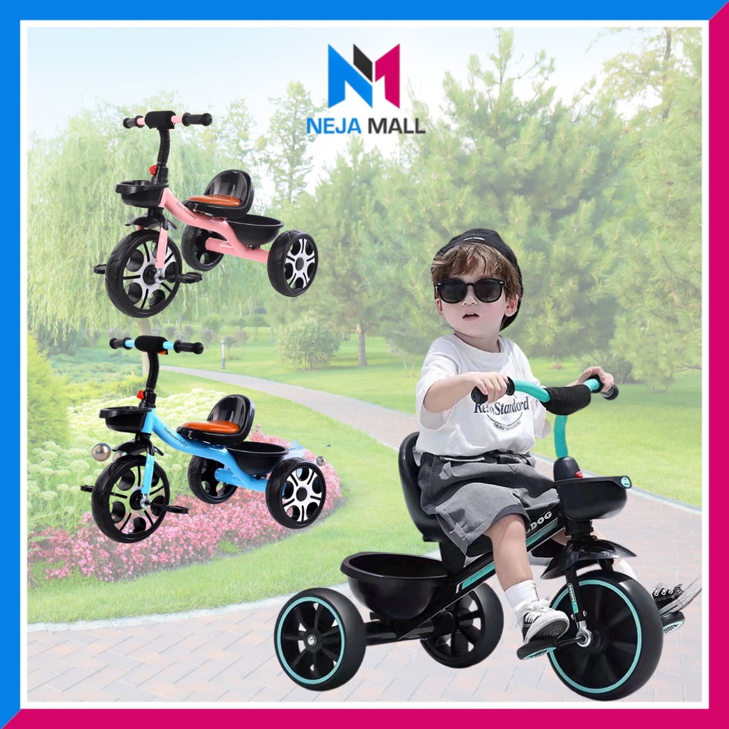 NEJA Ready Stock Tricycle Cycling Kid Bike 1-6Year Children Tricycle ...