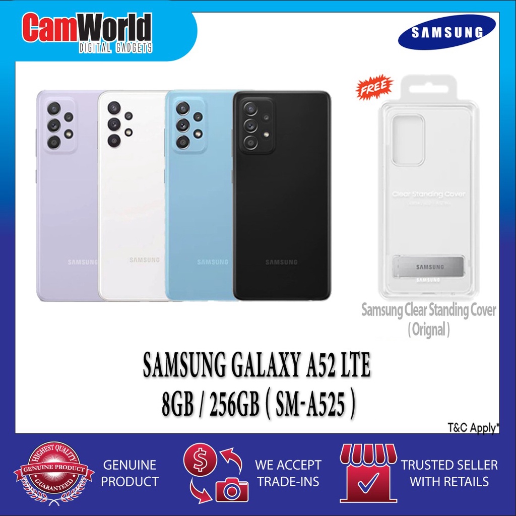 Samsung Galaxy A52 / A52 LTE ( SM-A525) (8GB + 256GB) | Shopee Malaysia