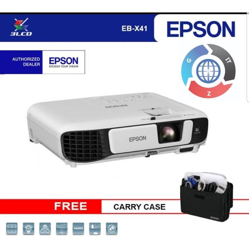 Epson EB-X41 XGA 3600 Lumens 3LCD Projector | Shopee Malaysia