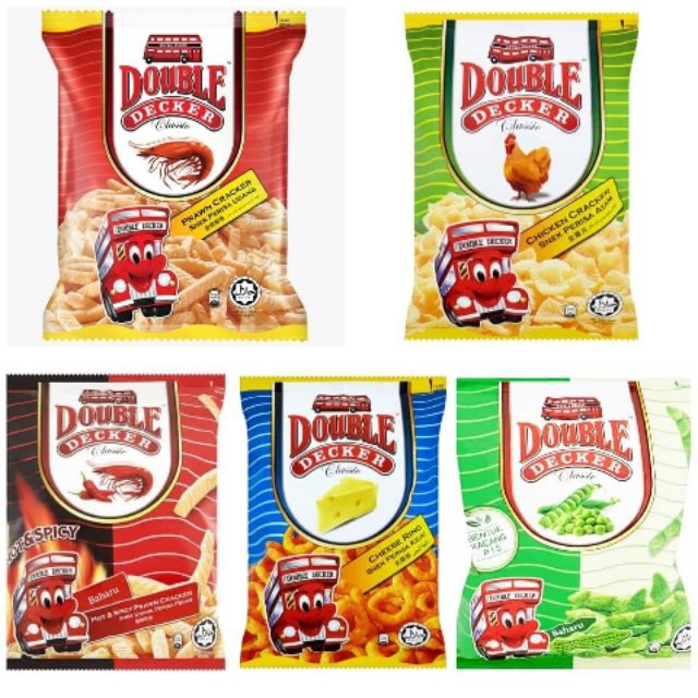 Double Decker Snek 40g-60g | Shopee Malaysia