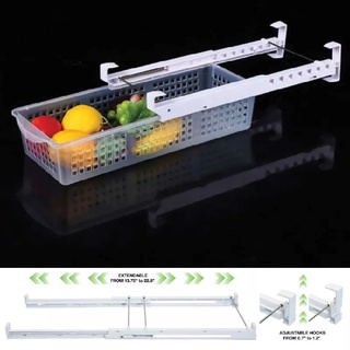 Refrigerator Fridge Pull Out Drawer Storage Trays Stretchable Basket ...