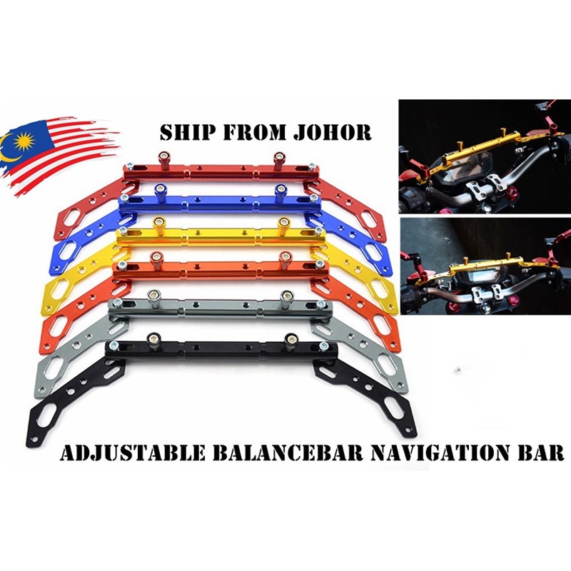 Universal Motorcycle Balancebar Navigation Crossbar Handlebar Balance ...