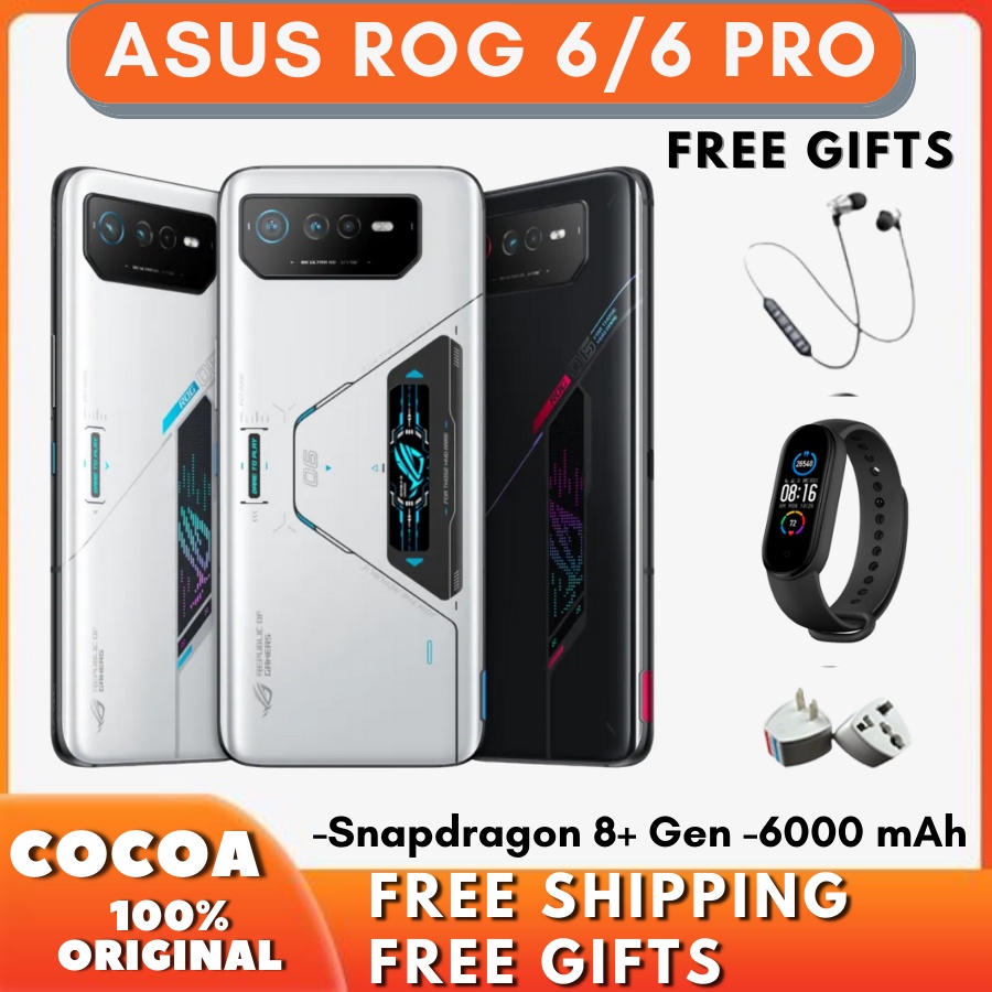 Asus ROG 6 / Asus ROG 6 PRO | Snapdragon 8+ Gen 1 ASUS ROG Phone 6 ROG ...