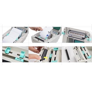 AWB A6 Thermal Printer Shopee Waybill Barcode Shipping Label ...