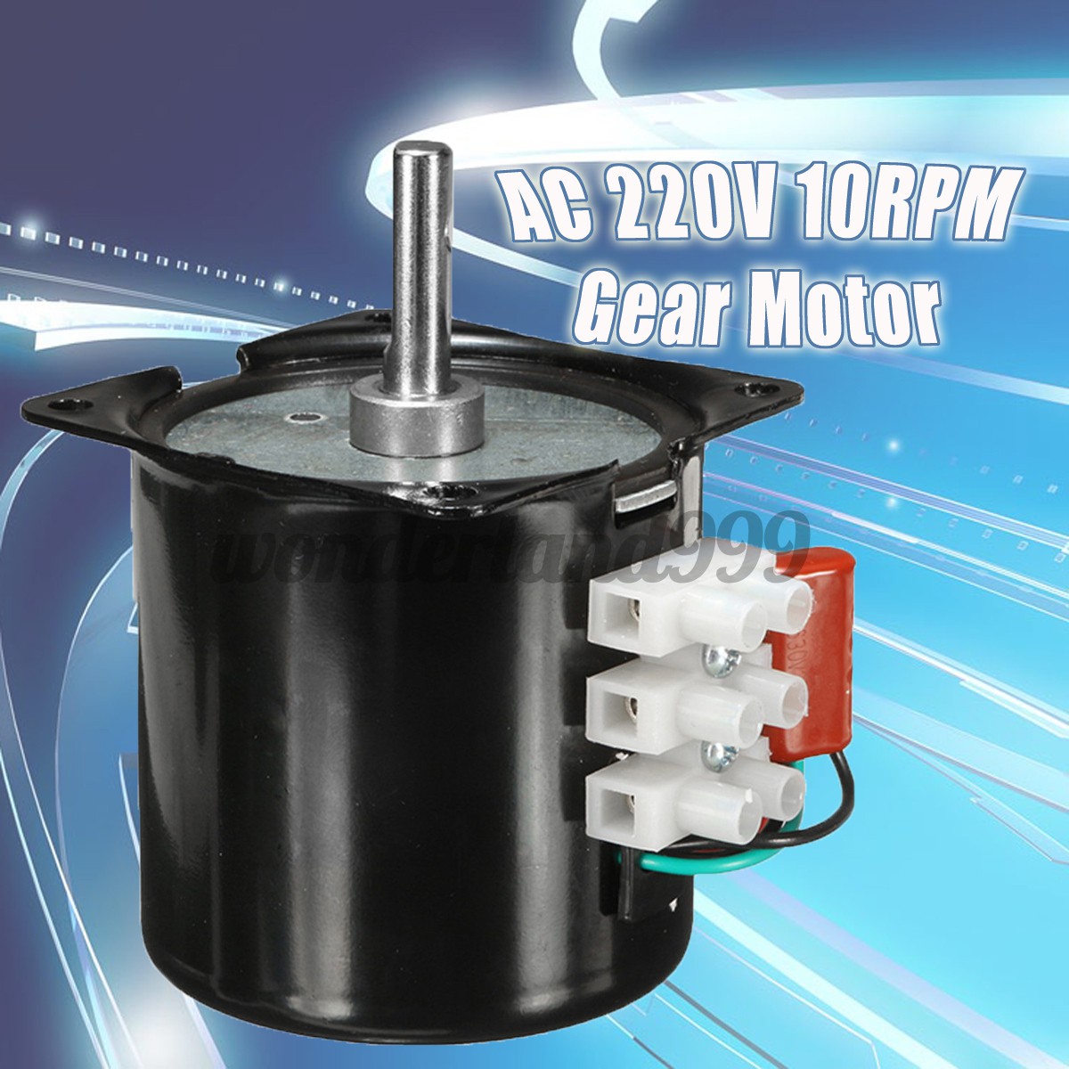 High Torque AC 220V 10RPM Gear-Box Electric Synchronous Gear Motor ...