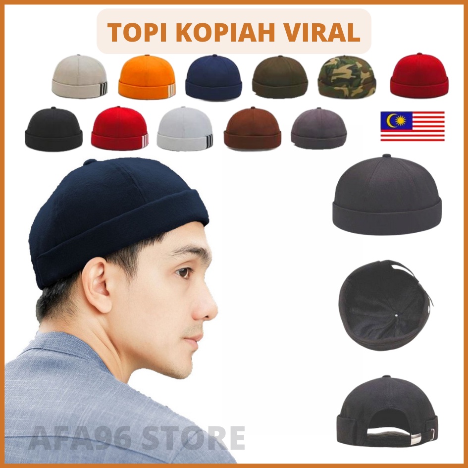 Kopiah Topi Lelaki Viral Topiah MikiHat Songkok Roll Hat Sailor Prayer ...