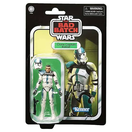 UNPUNCHED Star Wars Clone Captain Ballast (Howzer) Bad Batch TVC ...