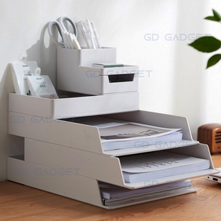 GD Storage Box / Paper File Rack / Desktop Organizer / Stationary Box ...