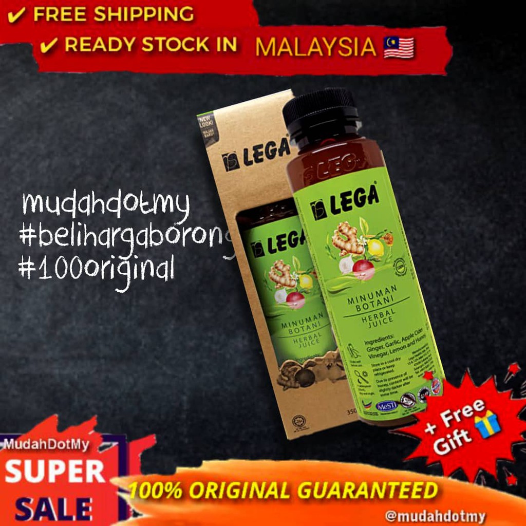🔥HOT🔥JUS LEGA ORIGINAL HQ - 380 ML (NEW PACK 2020) | Shopee Malaysia