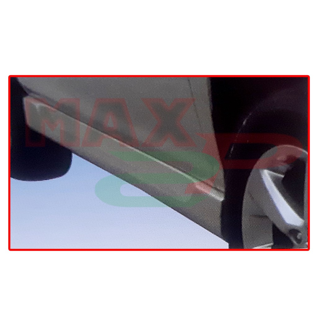 Toyota Harrier '04' & Above OE Style Side Skirt Door Lower Lip Spoiler ...