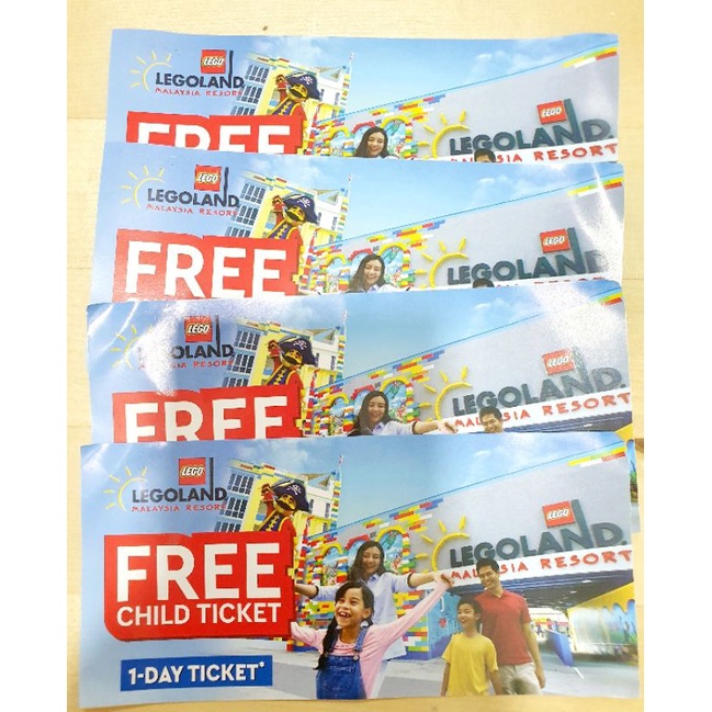 Legoland Free Child Kid 1 Day Ticket Physical Voucher | Shopee Malaysia