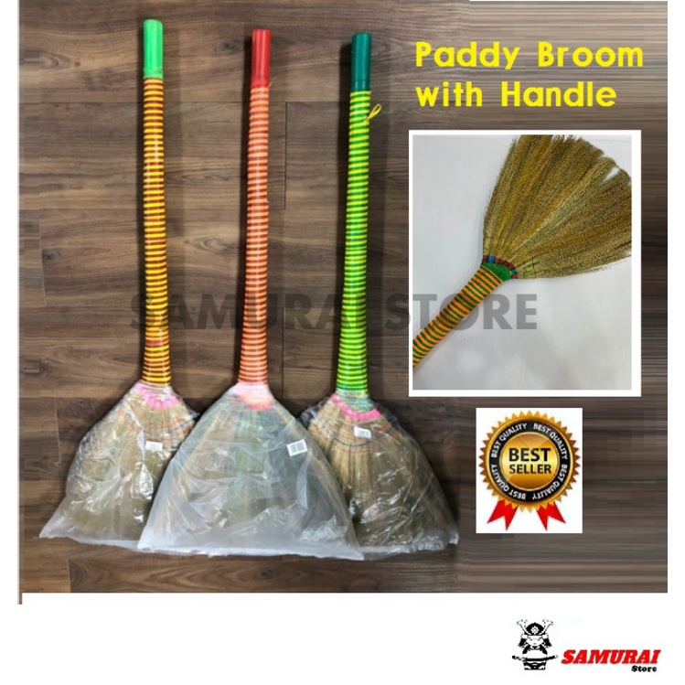 Paddy Broom with Handle / Broom Jerami / straw sweeper Straw Sweeper ...