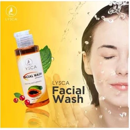 LYSCA FACIAL WASH WITH PAPAYA GLOWING AND LIGHTENING 100ML | Shopee ...