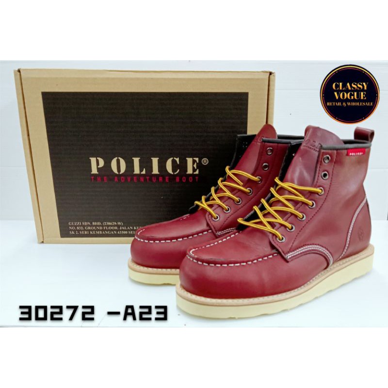 Original police safety shoes | Shopee Malaysia