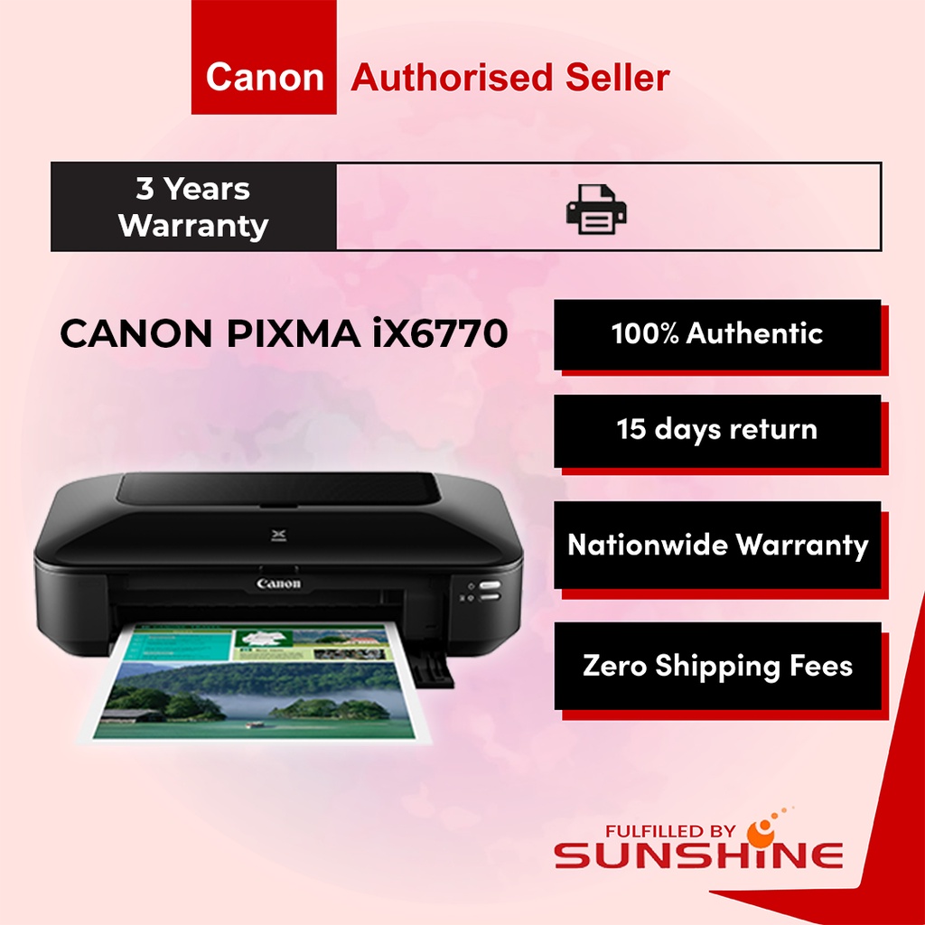 PIXMA iX6770//iX6870 A3 Office Printer High performance, ultra-compact ...