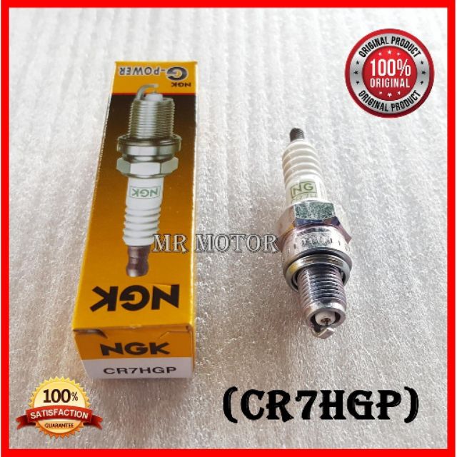 Spark Plug NGK G-POWER CR7HGP EX5 / Wave100 (100% Original) | Shopee ...