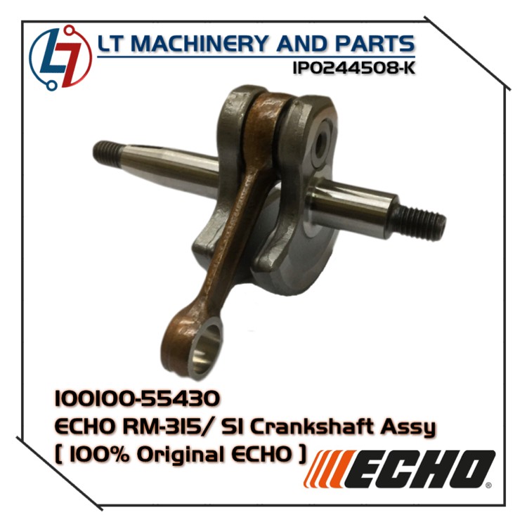 [ 100% Original ECHO ] ECHO RM-315/ RM-315SI Crankshaft Assy *100100-55430 | Shopee Malaysia