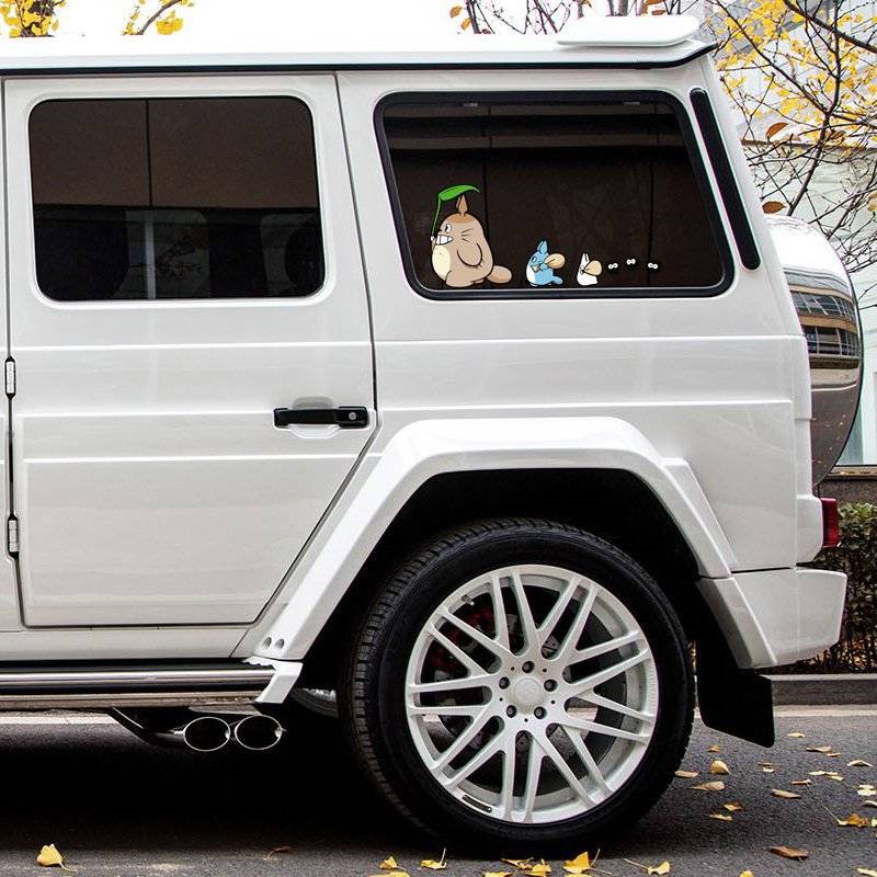 Sticker kereta⭐stiker kereta ♫Totoro pelekat kereta keperibadian anime ...