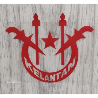 kelantan logo sticker car sticker motorcycle waterpoof pvc stickers ...
