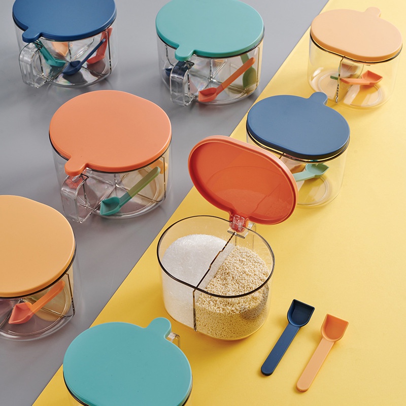 Bekas Rempah Ratus Spice Container Set Tempat Letak Garam Salt Jar ...