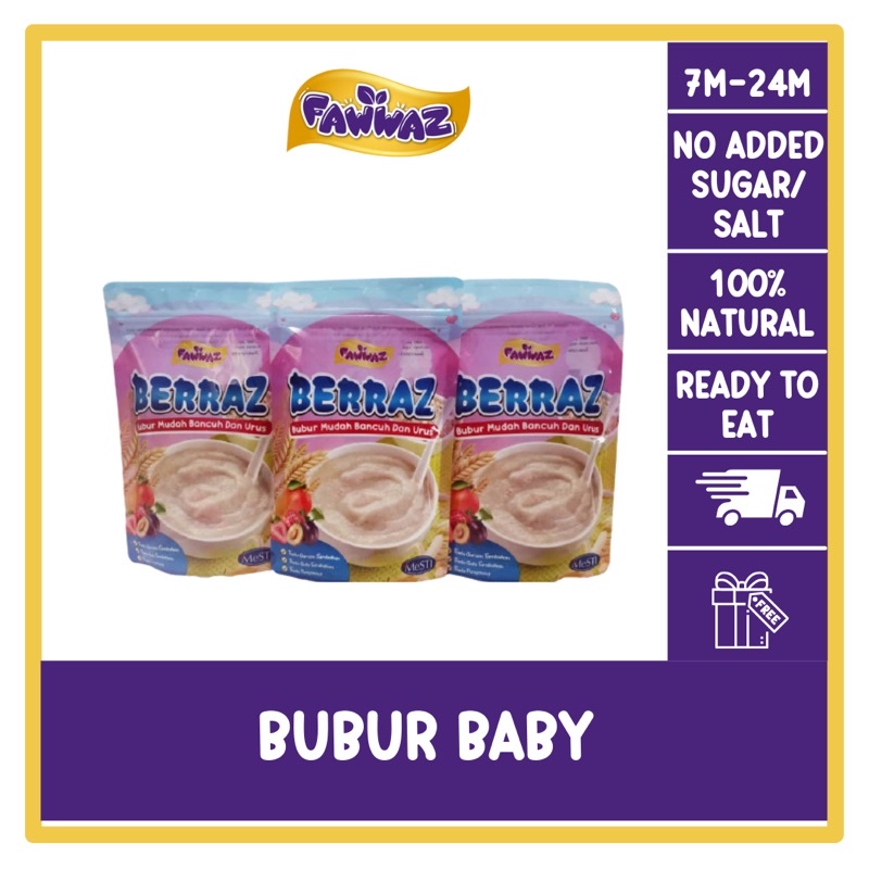 FAWWAZ BUBUR BABY MUDAH URUS | Shopee Malaysia