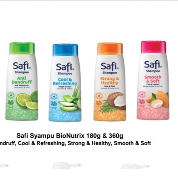 Safi Hair Shampoo 360ml(Assorted) | Shopee Malaysia