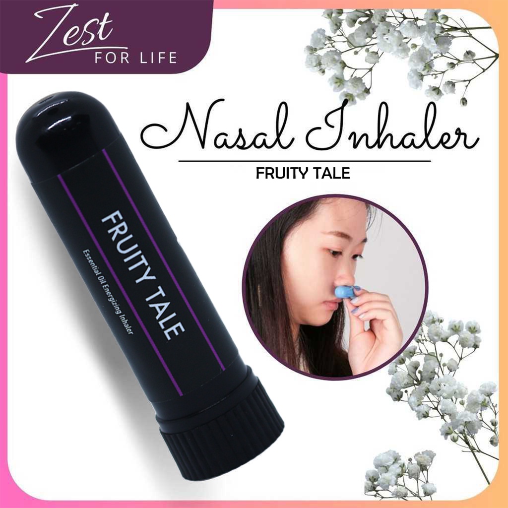 Fruity Tale Inhaler Essential Oil Aromatherapy 精油 香精油 Nasal Flu Sinus ...