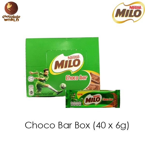 Milo Choco Bar Box (40x6g) 240g | Shopee Malaysia