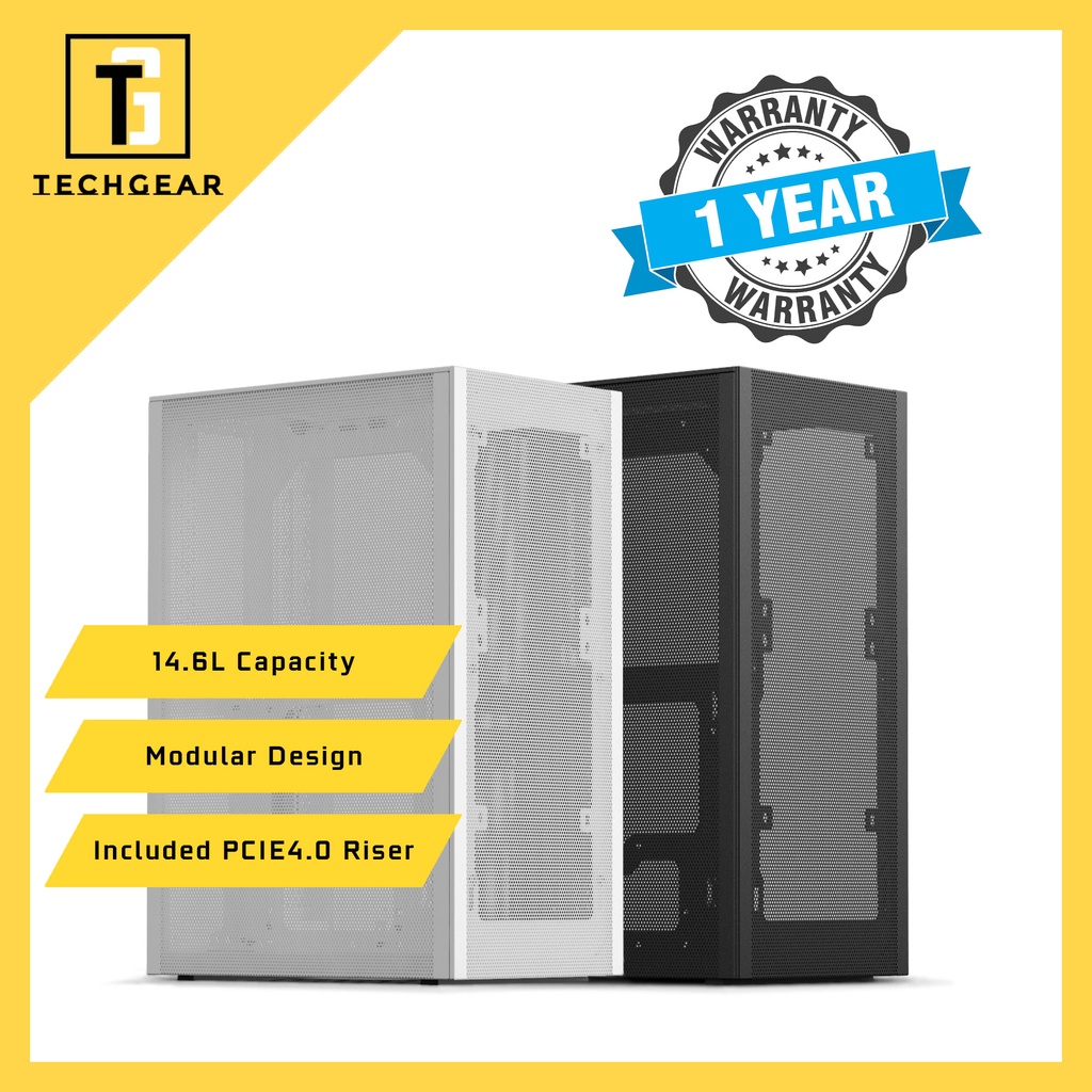 SSUPD Meshlicious Full Mesh ITX Case | Shopee Malaysia