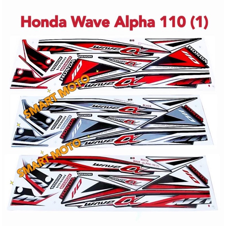 Honda Wave Alpha 110 WaveAlpha Wave CX WaveCX Wave-CX W-CX (1) Body ...