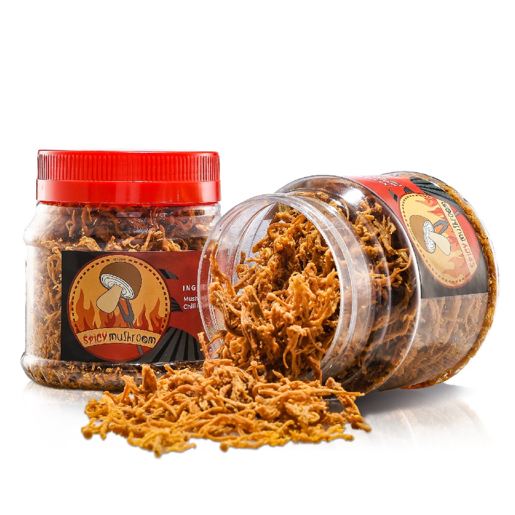 SPICY ENOKI MUSHROOM KEREPEK CENDAWAN SPICY&ORIGINAL DOORGIFT | Shopee ...