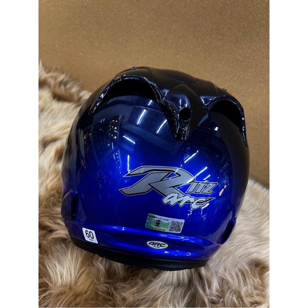 Arc Ritz Helmet Special Edition 2Tone Colour Light Blue Black | Shopee ...