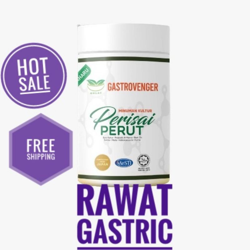 GOLAC GASTROVENGER - Rawatan Gastrik / Gerd / Pedih Ulu hati ( free ...