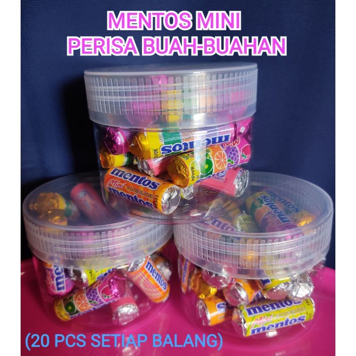 GULA GULA MENTOS MINI DALAM BALANG (20 PCS) | Shopee Malaysia