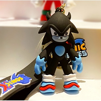 Werehog Sonic the Hedgehog Dark Black Color toy figure pendant keychain ...